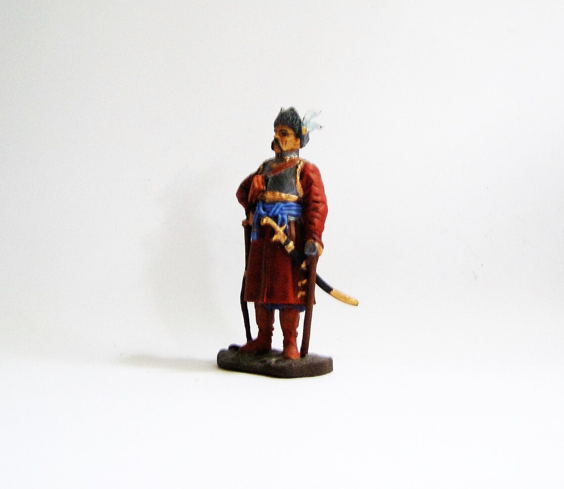 Toy Soldiers Action Figurines Ukrainian Cossack 17 Century 54 - Etsy