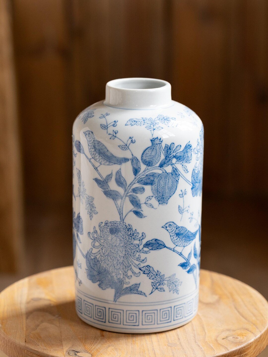 Cylindrical Vase Decorative Vase Clay Vases Home Decor Interior Items ...