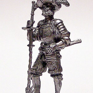 Toy Soldiers Action Figurines Spanish Conquistador 16 Century 54 Mm ...