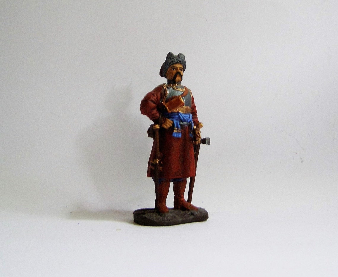 Toy Soldiers Action Figurines Ukrainian Cossack 17 Century 54 - Etsy