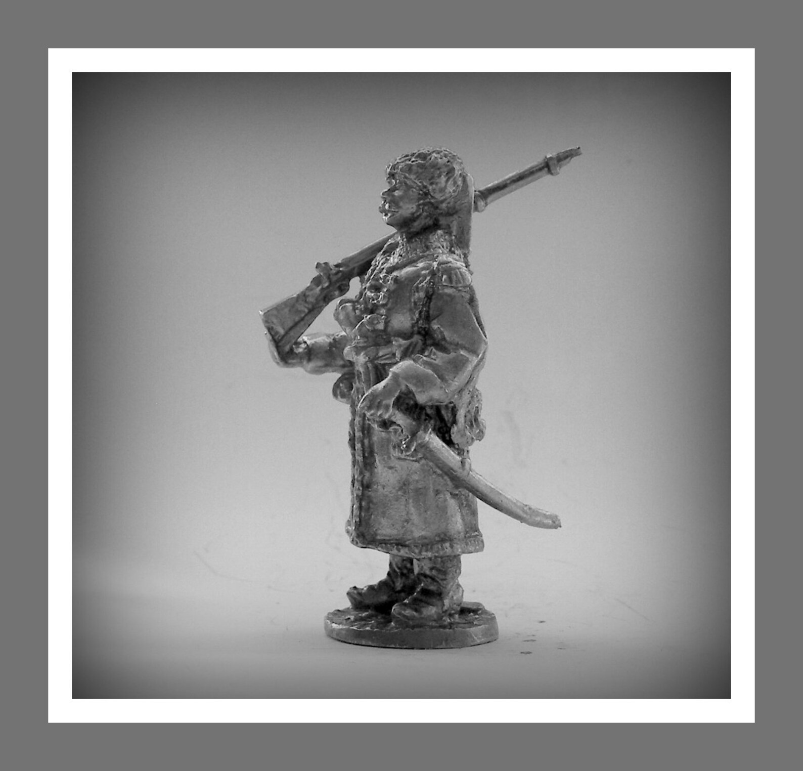 Toy Soldiers Action Figurines Ukrainian Cossack 17 Century 54 Mm ...