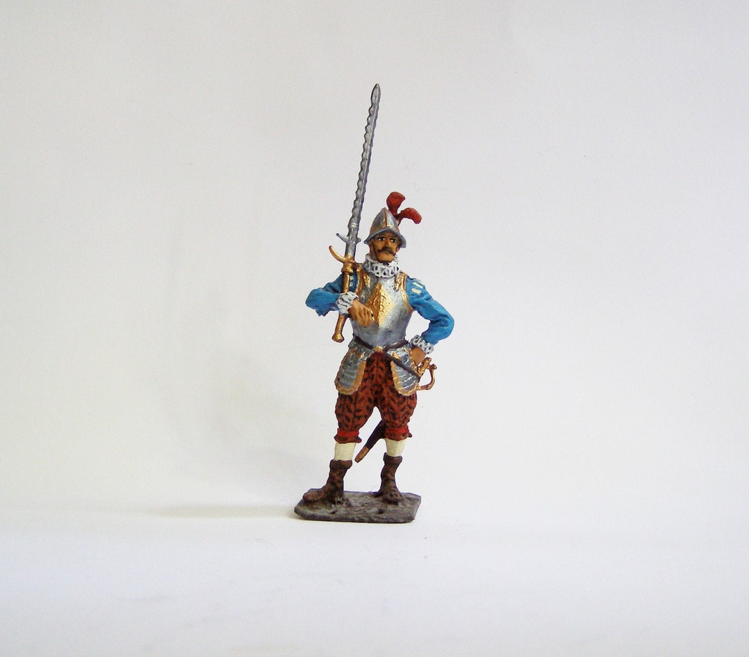 Toy Soldiers Action Figurines Spanish Conquistador 16 Century 54 Mm ...