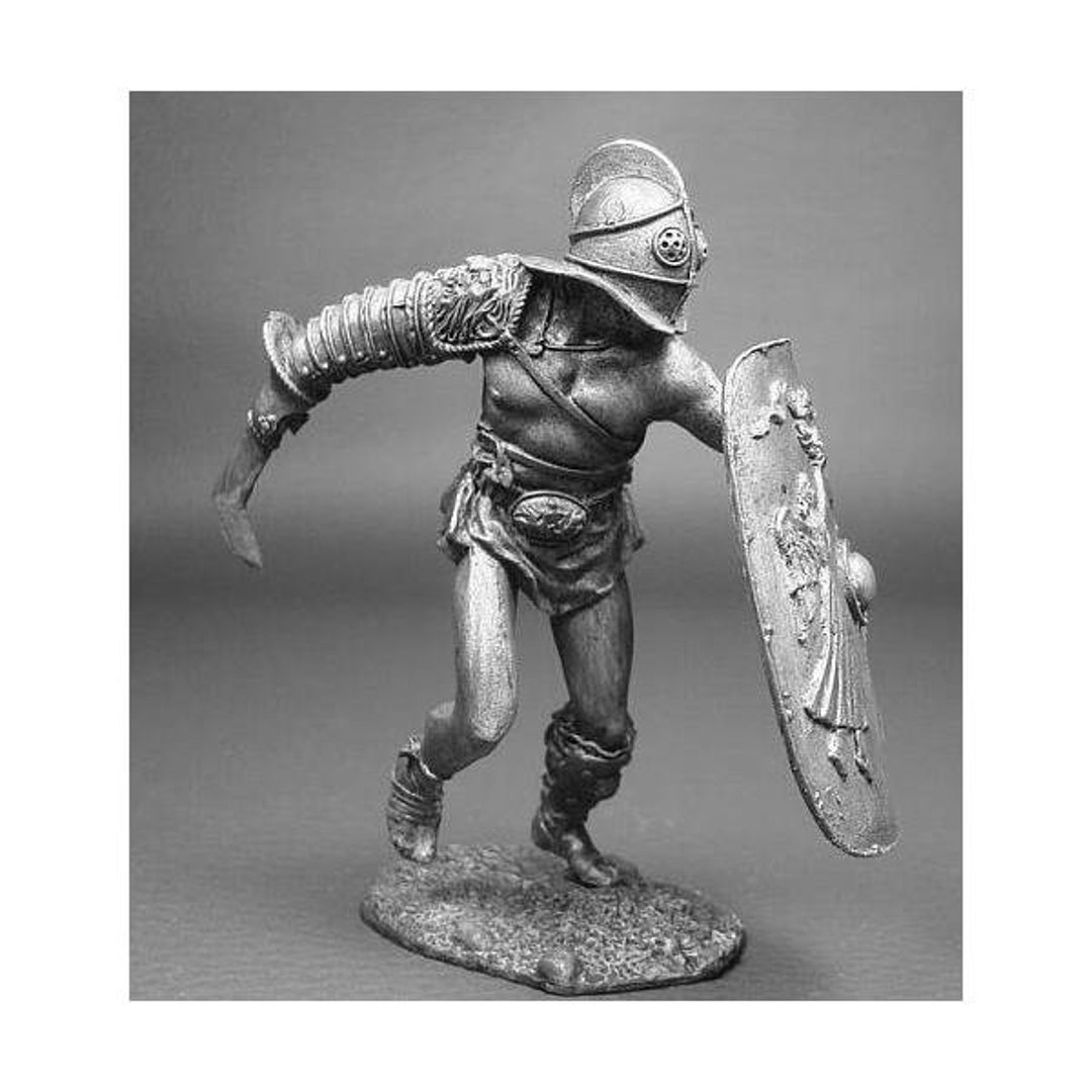 Action Figure Toys Gladiator Secutor Roman Empire 54 Mm Figure 1/32 ...