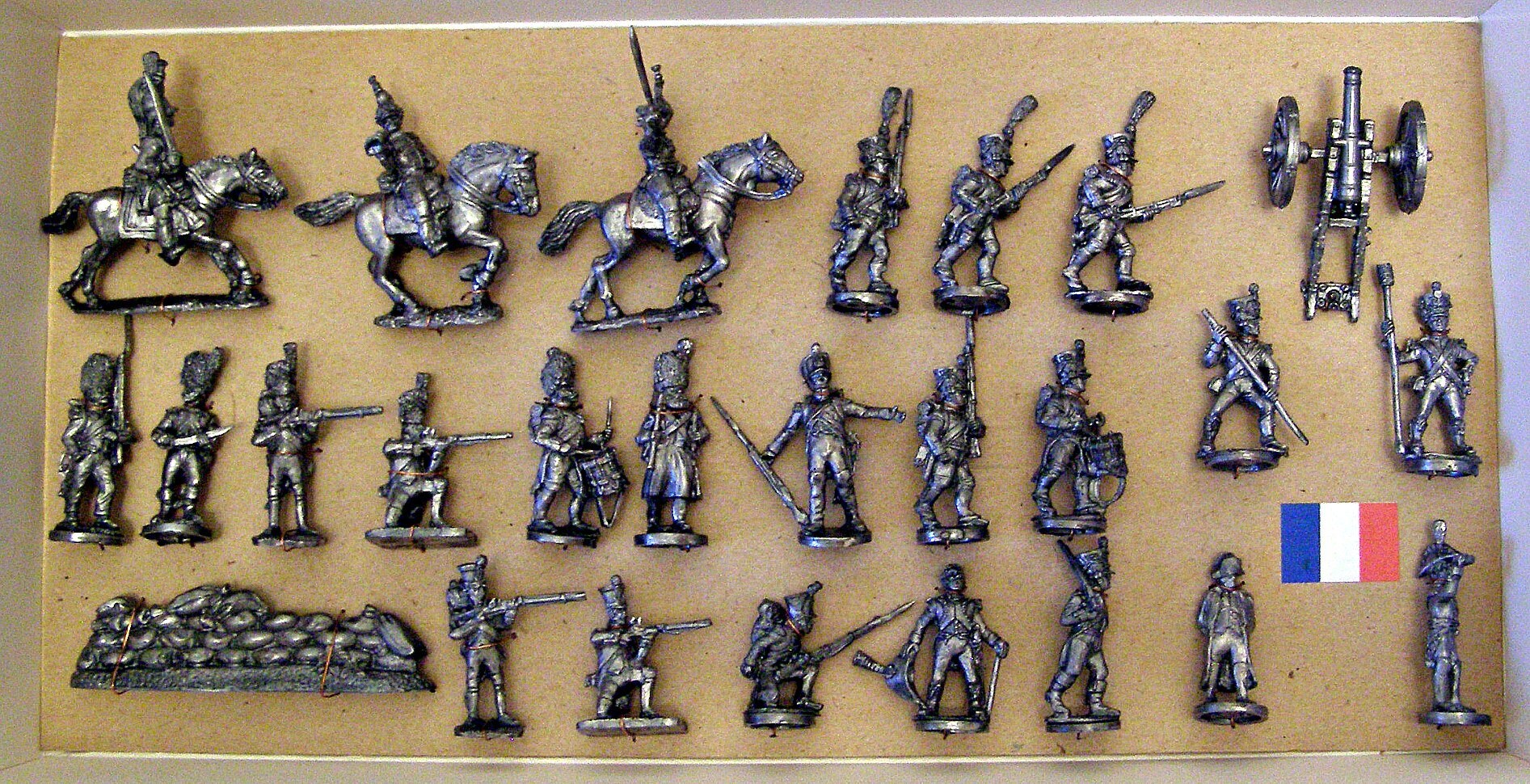 Toy Soldiers Action Figurines Napoleonic Wars French Army 1805-1815 30 ...
