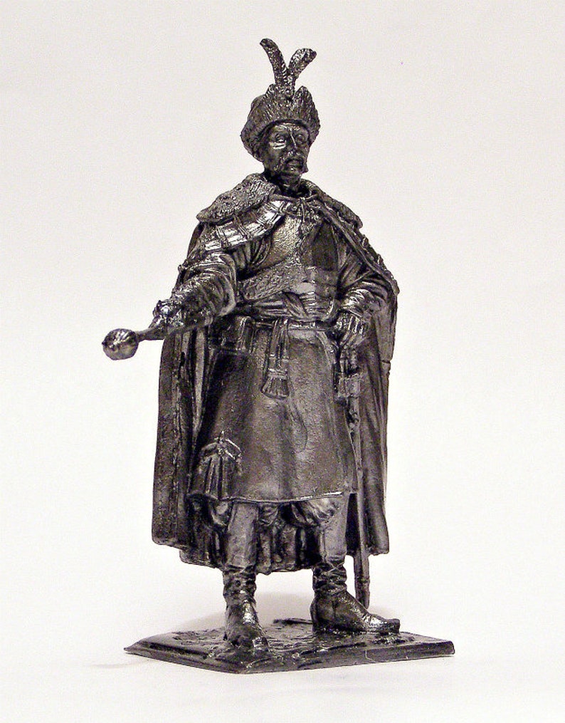 Toy Soldiers Action Figurines Ukrainian Cossack Colonel 17 Century 54 ...