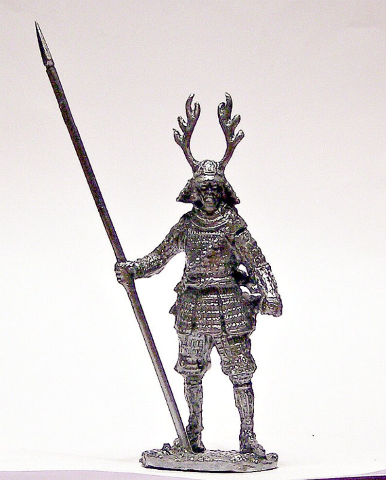 Toy Soldiers Action Figurines Japanese Samurai 17 Century 54 - Etsy