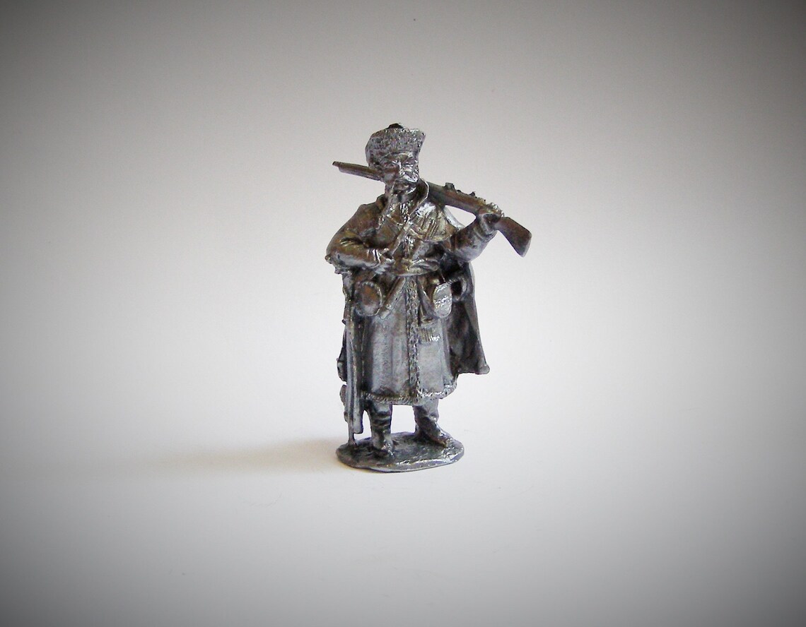 Toy Soldiers Action Figurines Ukrainian Cossack 17 Century 54 - Etsy