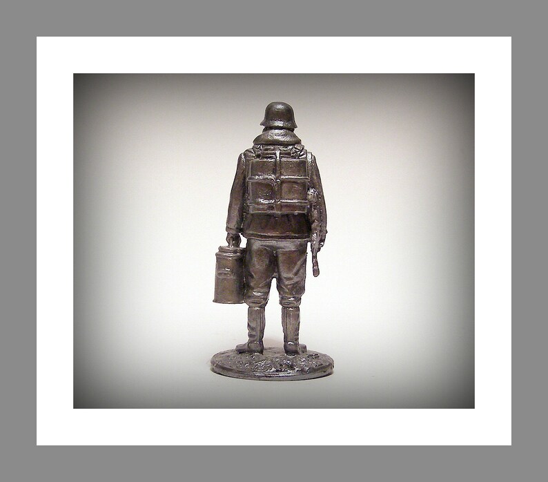 Toy Soldiers Action Figurines German Soldier WW2 World War II 54 Mm ...