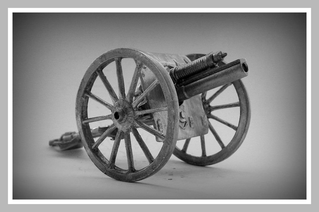 Cannons Handmade Toys British Artillery World War I 18lb Rapid Fire 83. ...