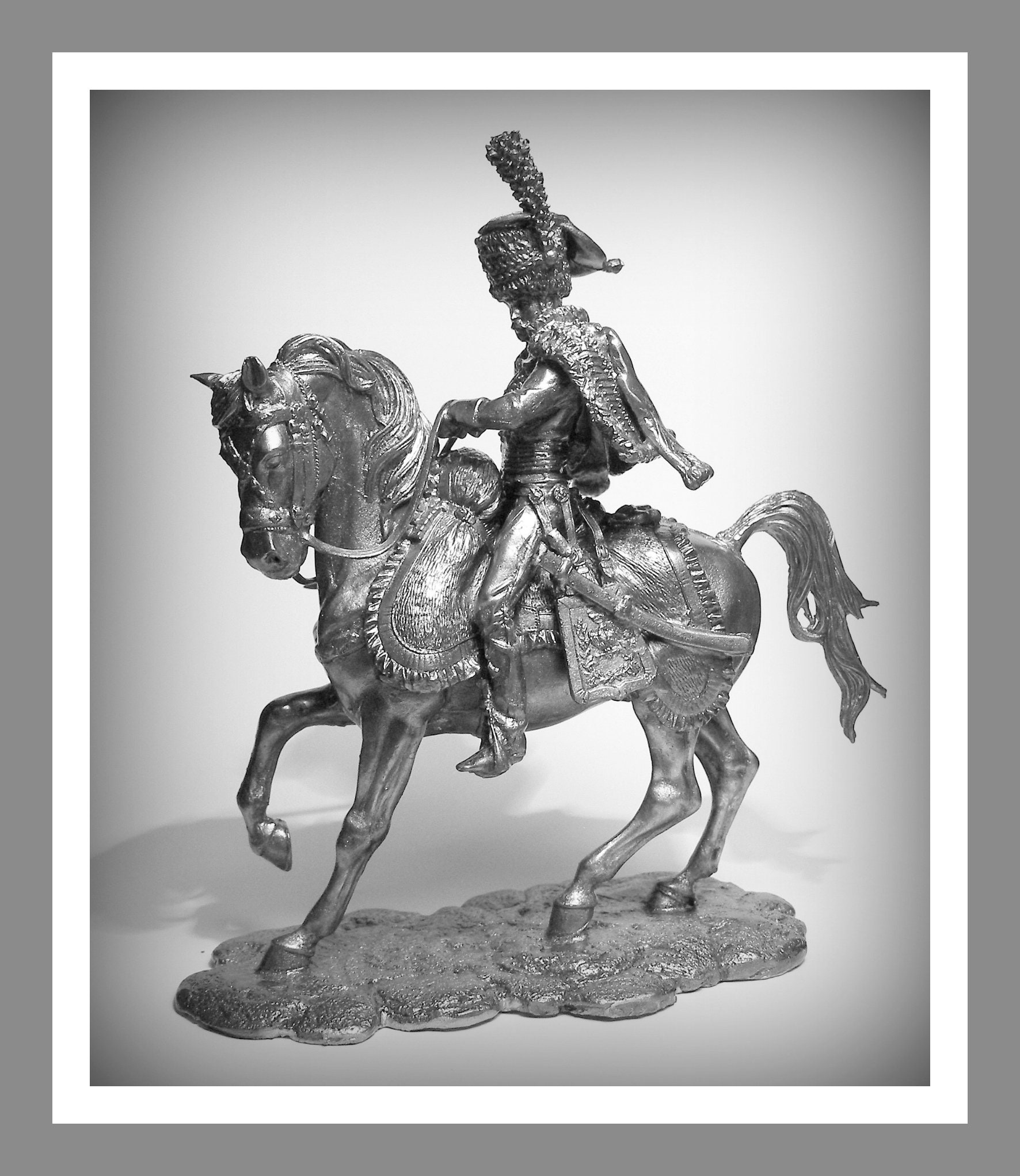 Toy Soldiers Guard Horse Huntsman French Army Napoleonic Wars 75 Mm ...