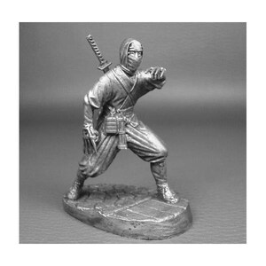 Toy Action Figures Japanese Ninja 15th Century 54 Mm Figure 1/32 Scale ...