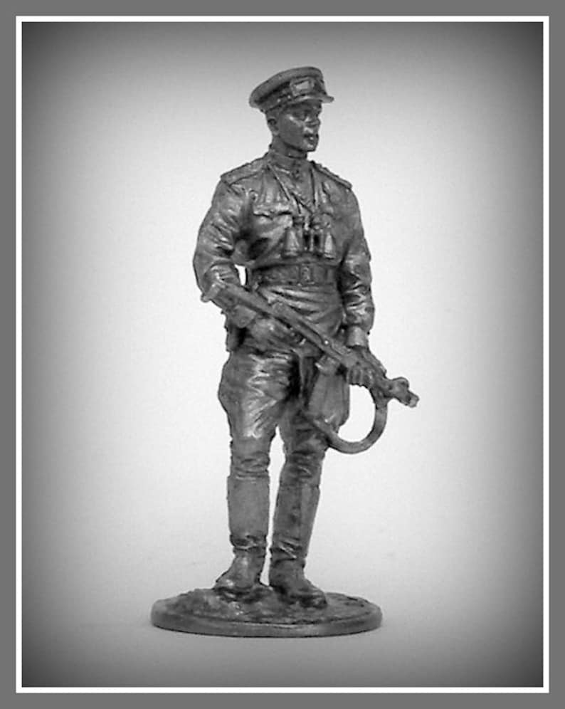 Toy Soldiers Action Figurines Soviet Officer World War II WW2 - Etsy Canada