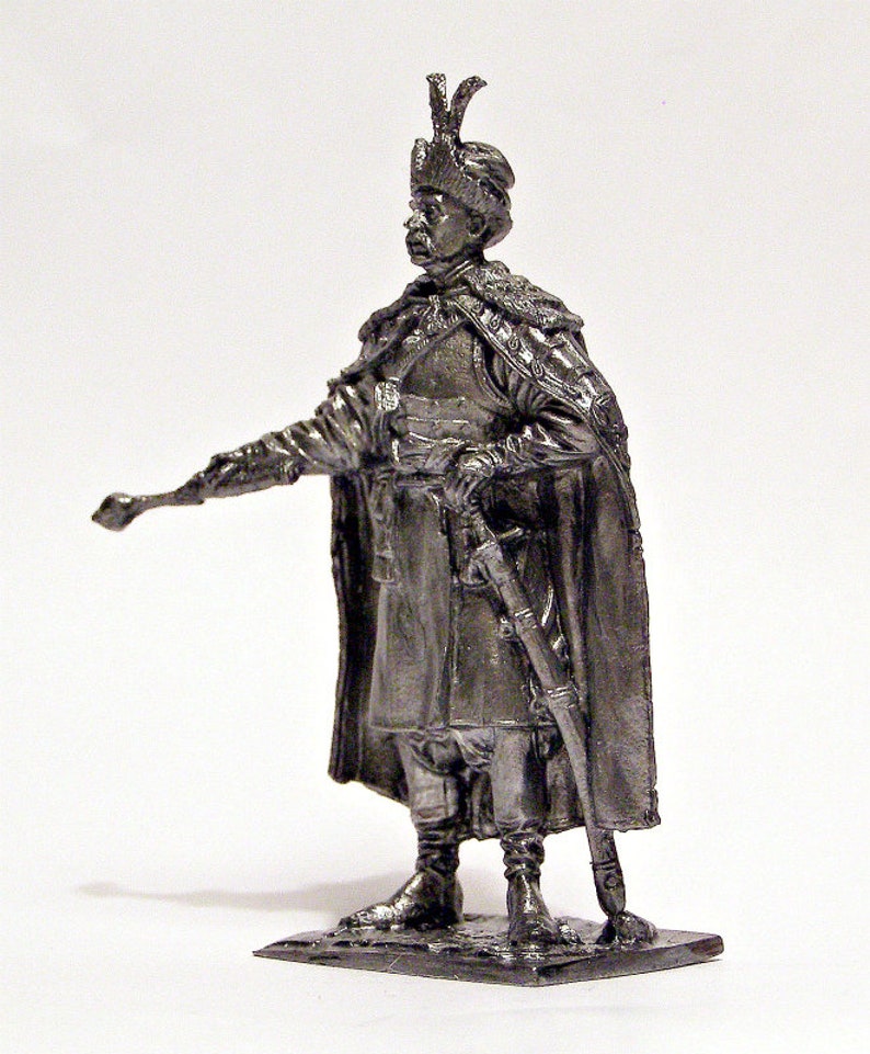 Toy Soldiers Action Figurines Ukrainian Cossack Colonel 17 Century 54 ...
