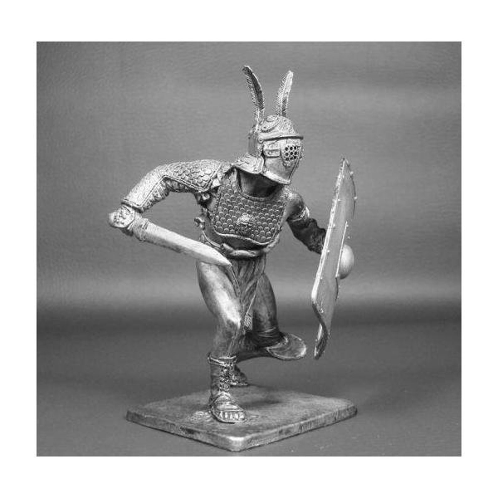 Handmade Toy Soldiers Roman Gladiator Provocateur 1st Century BC 90 Mm ...