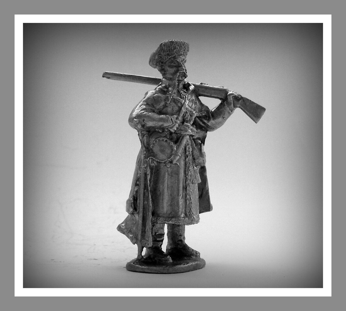 Toy Soldiers Action Figurines Ukrainian Cossack 17 Century 54 - Etsy
