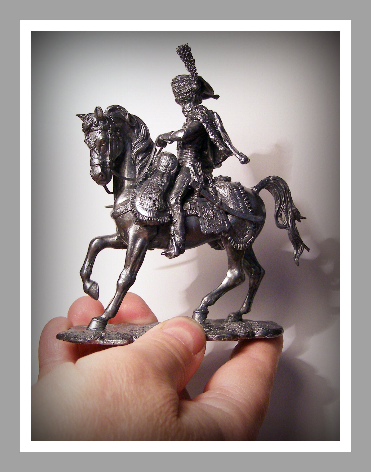 Toy Soldiers Guard Horse Huntsman French Army Napoleonic Wars 75 Mm ...