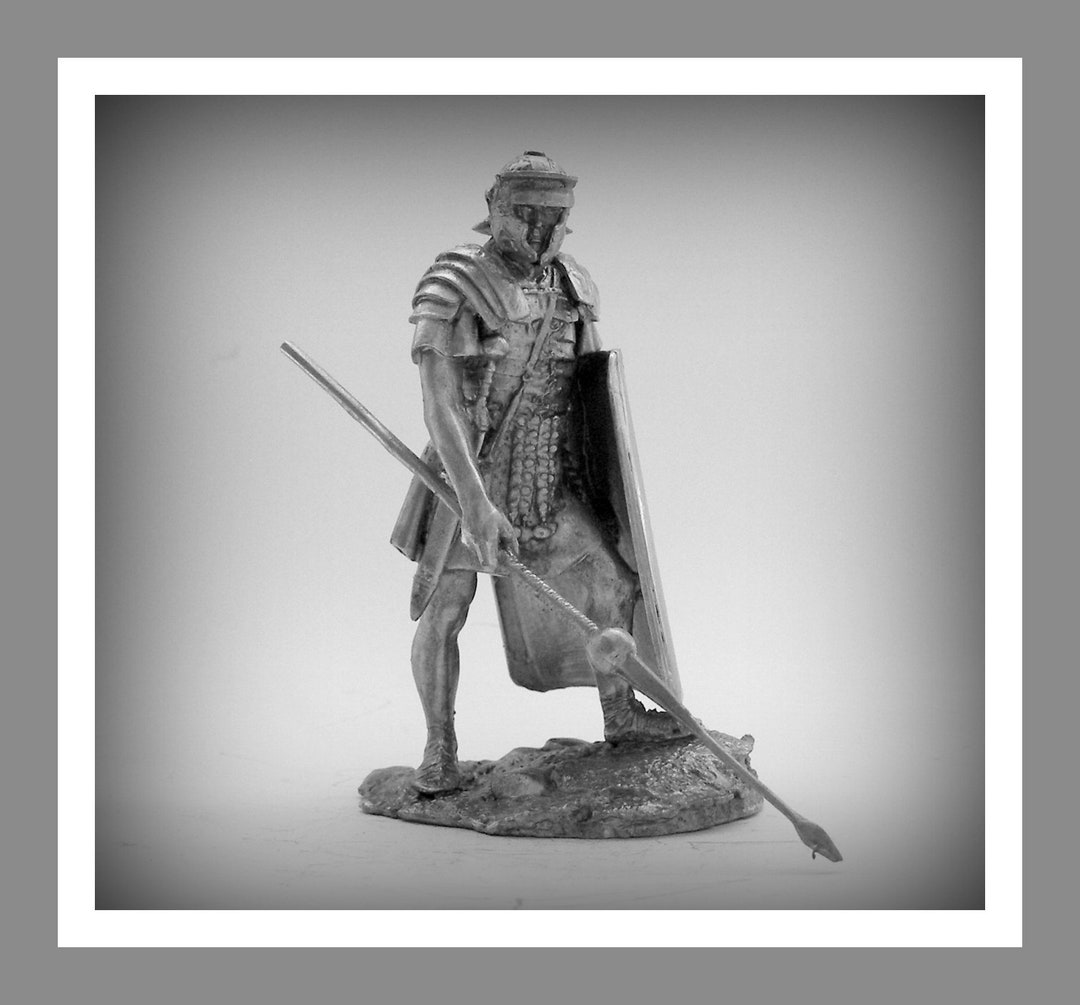 Soldats miniatures Figurines d'action Guerrier romain 2-3 siècles 75 mm ...