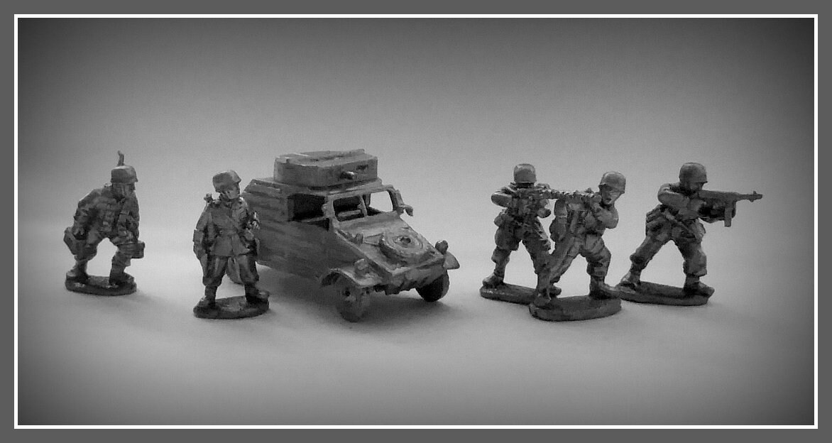 Jouet Soldats Figurines d’action Soldats allemands WW2 30 mm Figures ...