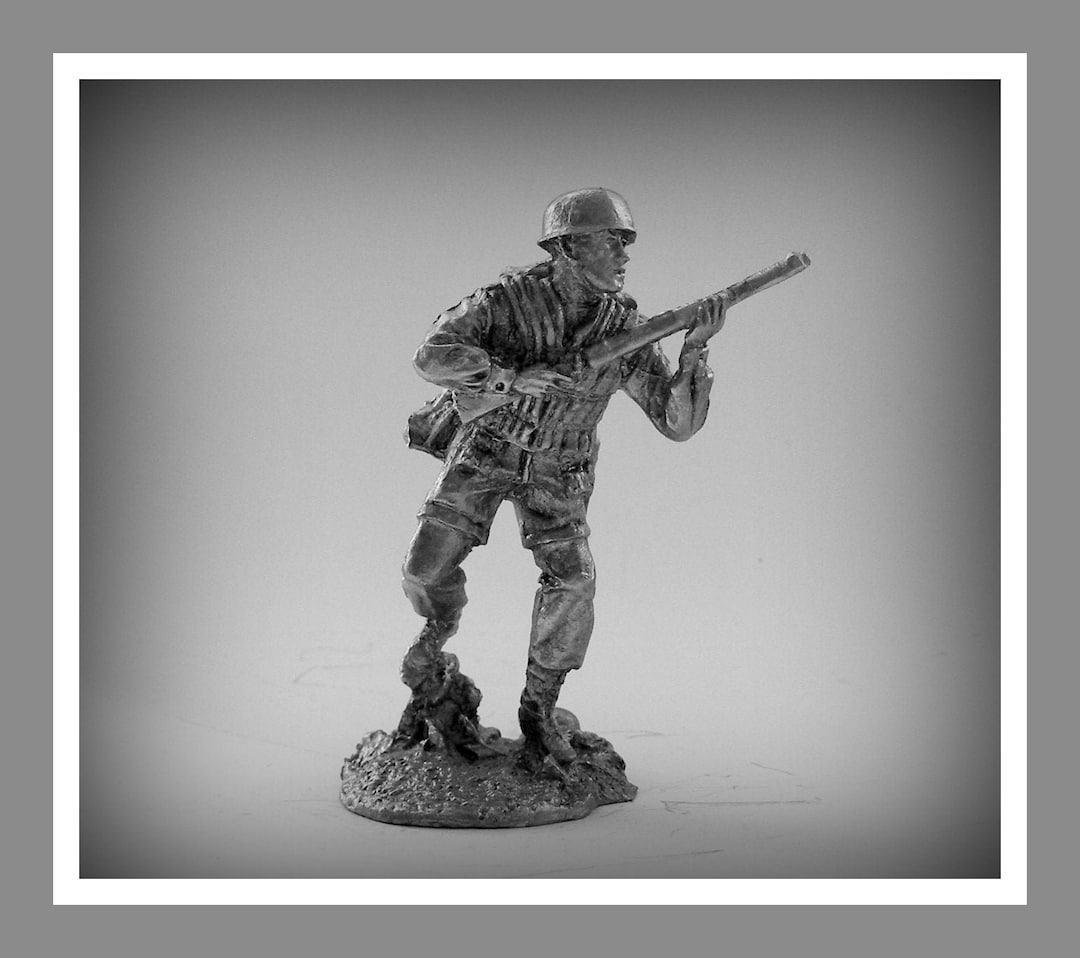 Toy Soldiers Action Figurines German Soldier World War II WW2 54 Mm ...