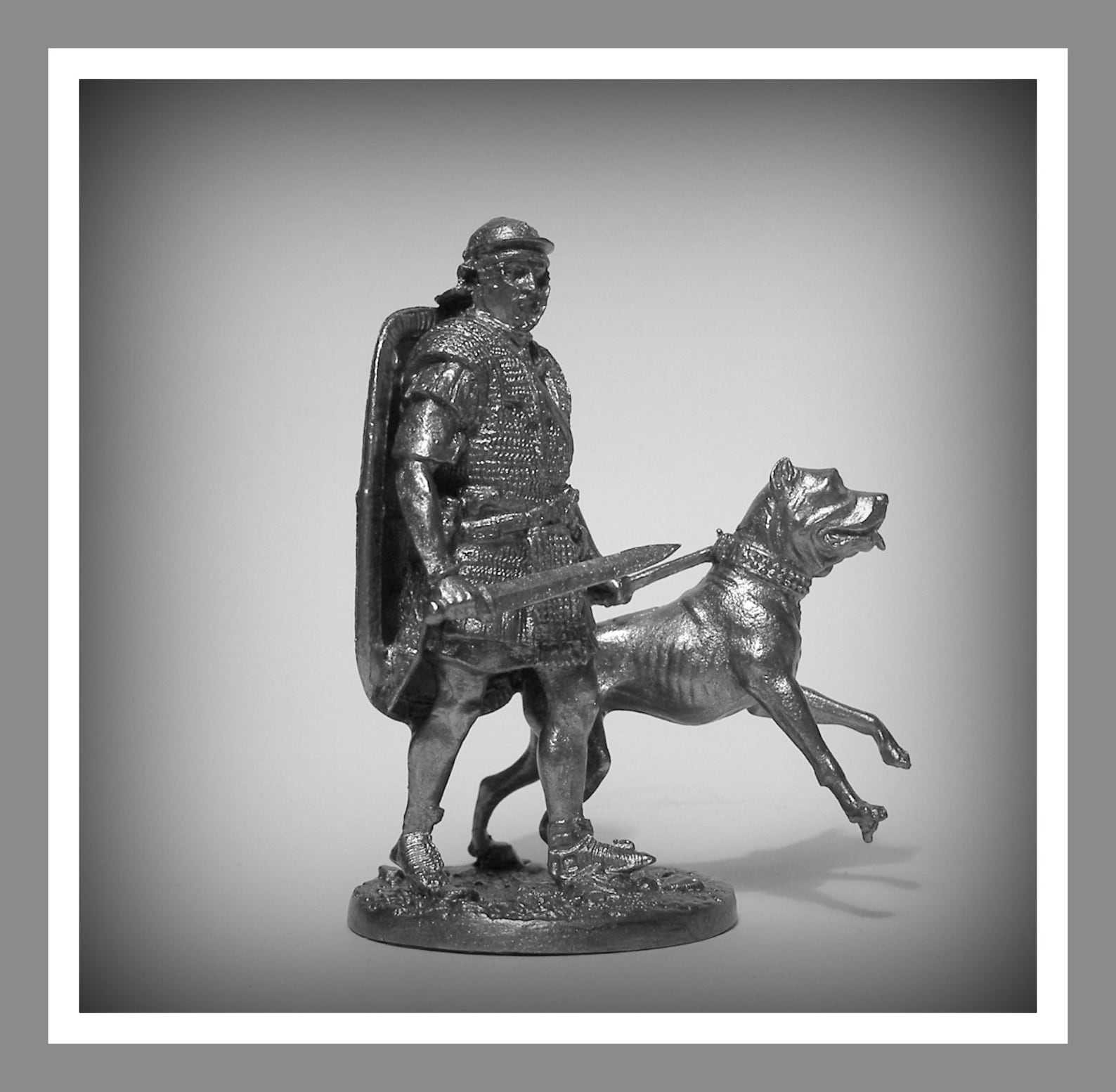 Toy Soldiers Action Figurines Roman Warrior 1 Century 54 Mm Figures 1/ ...