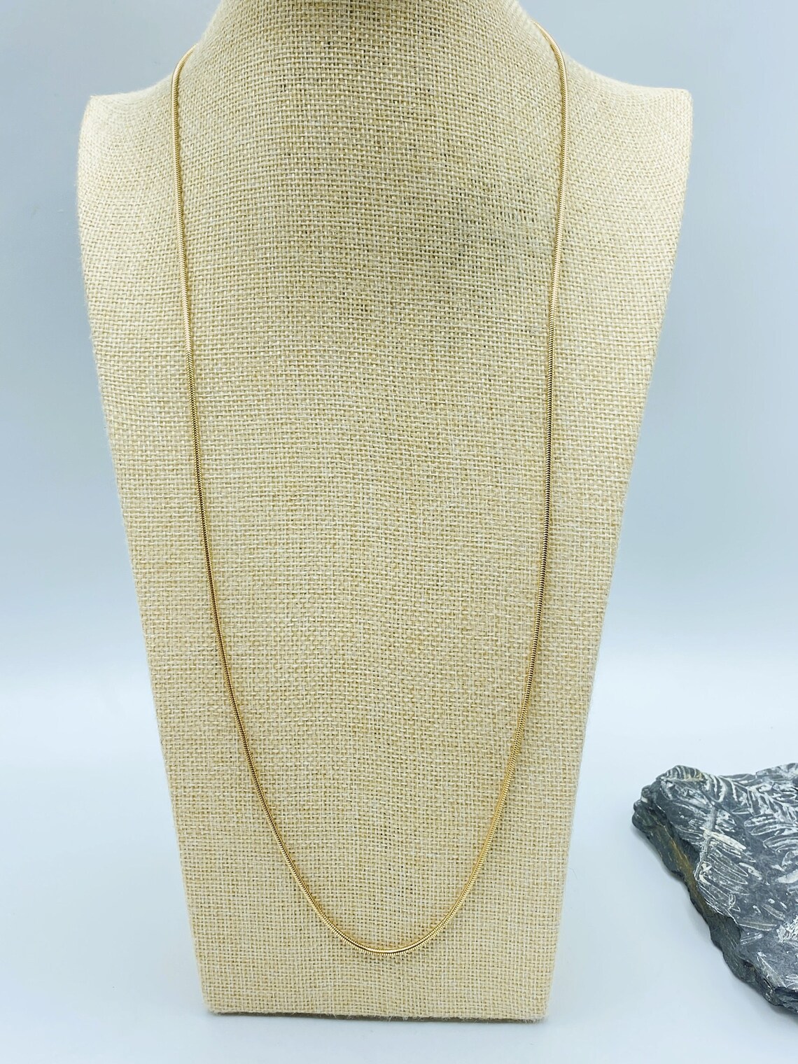 Vintage Crown Trifari Gold Chain Necklace Trifari Gold Snake - Etsy