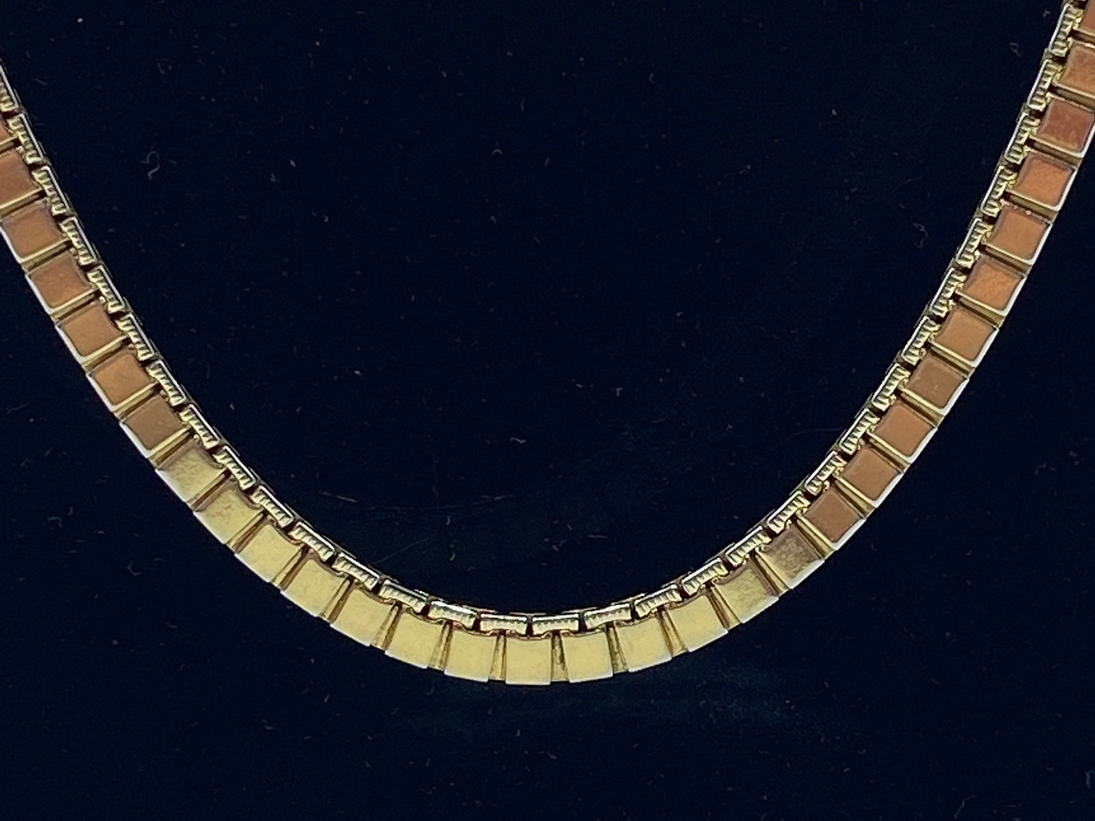 Vintage Monet Chain Necklace, Monet Gold Tone Chain, 70s Monet Necklace ...