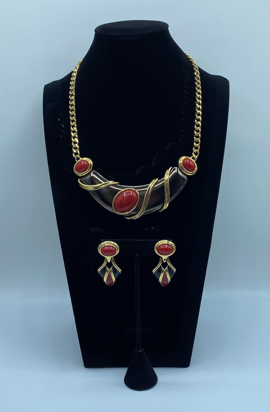 Vintage Monet Necklace Monet Modernist Necklace Monet - Etsy