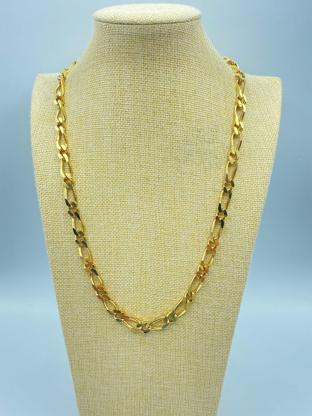 Vintage Monet Necklace, Monet Gold Chain Necklace, Monet Jewelry, Monet ...