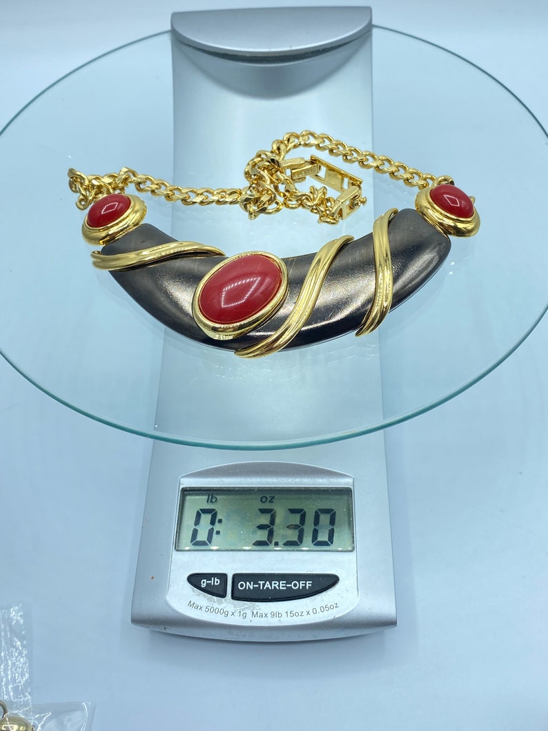 Vintage Monet Necklace, Monet Modernist Necklace, Monet Necklace and ...