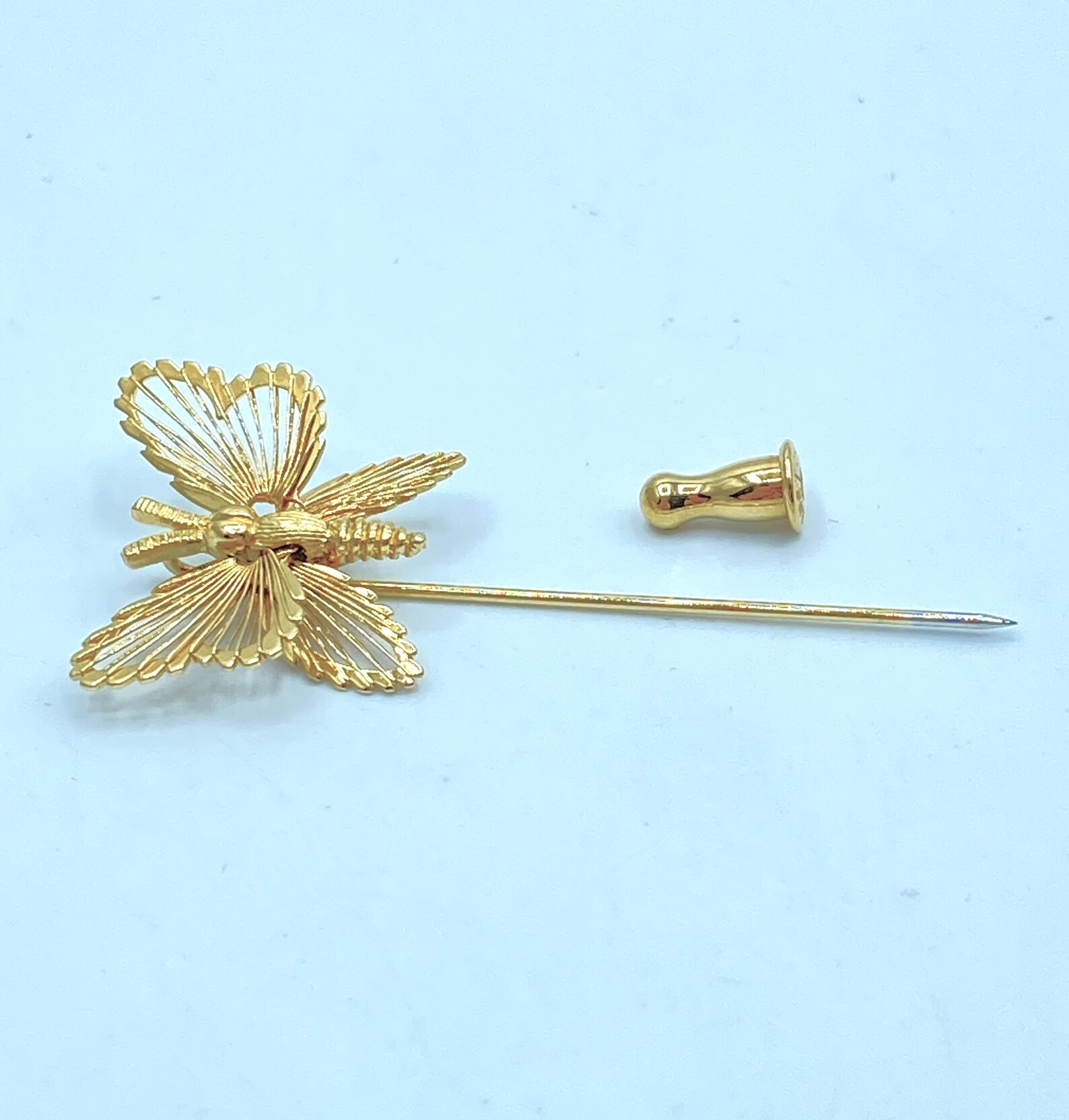 Monet Butterfly Pin '80s Monet Pin Butterfly Stick Pin - Etsy