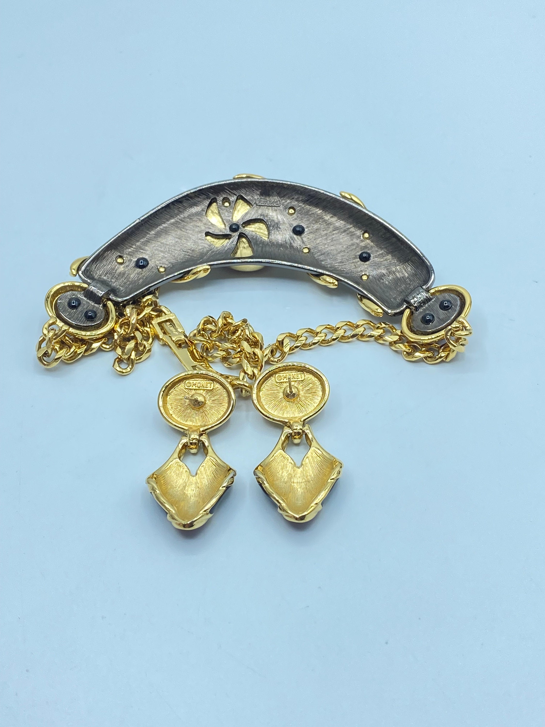 Vintage Monet Necklace Monet Modernist Necklace Monet - Etsy