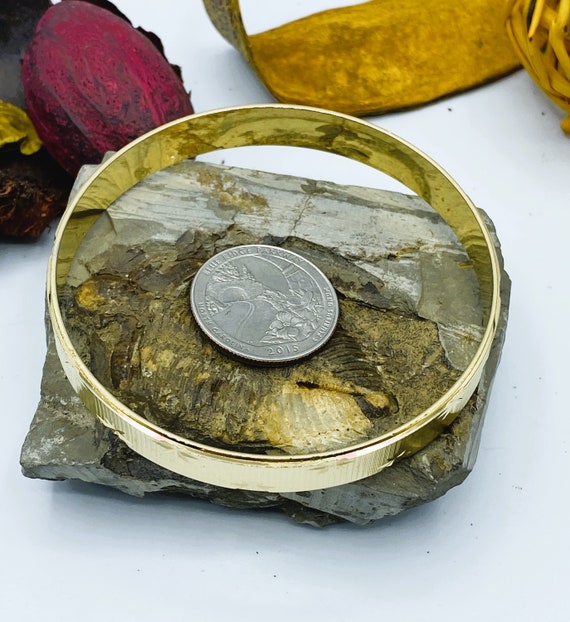 Vintage Monet Bangle, 90s Monet Bangle, Monet Etched … - Gem