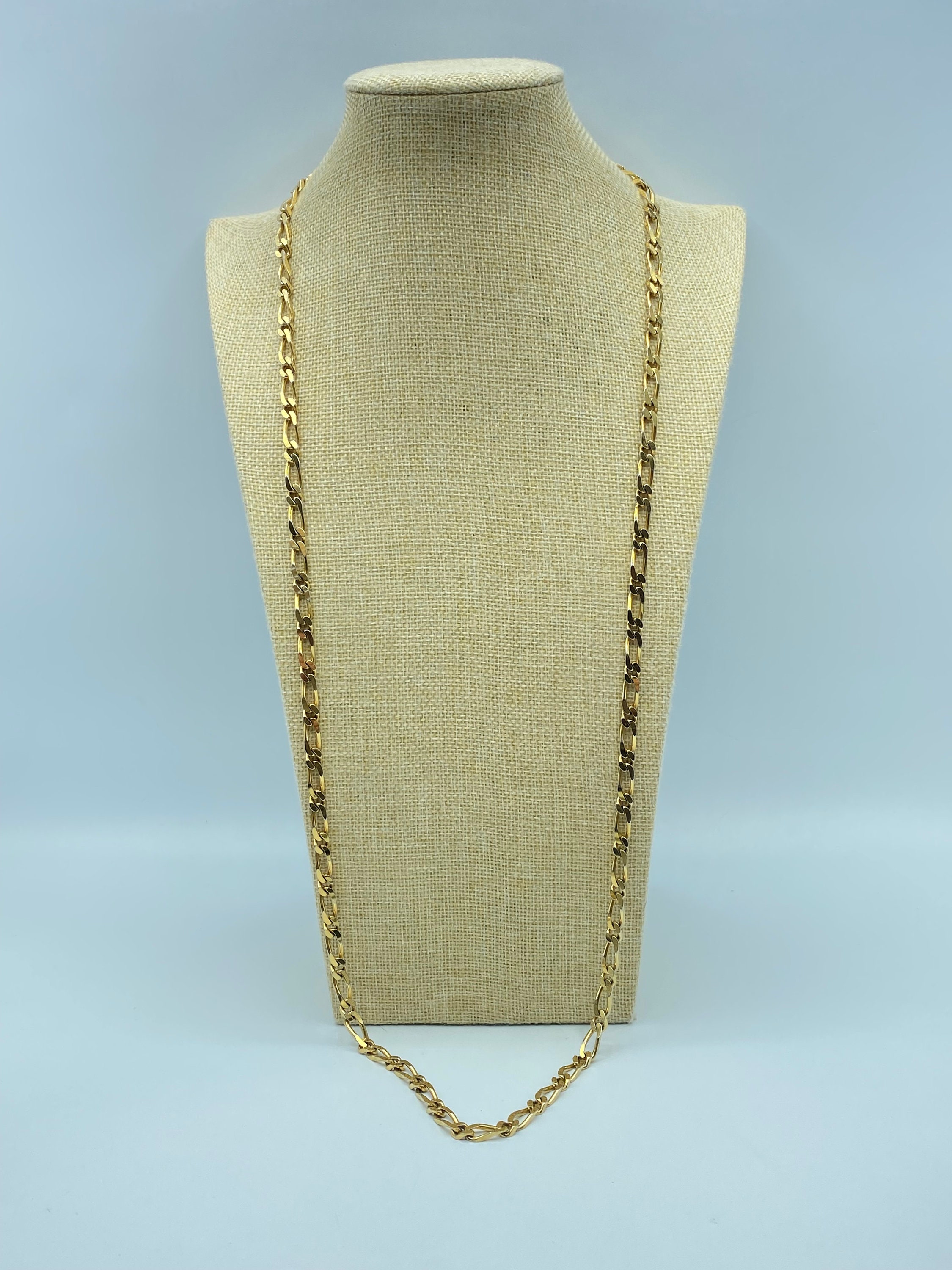 Monet Gold Chain Necklace, Monet Gold Chain, Vintage Monet Chain, Gold ...