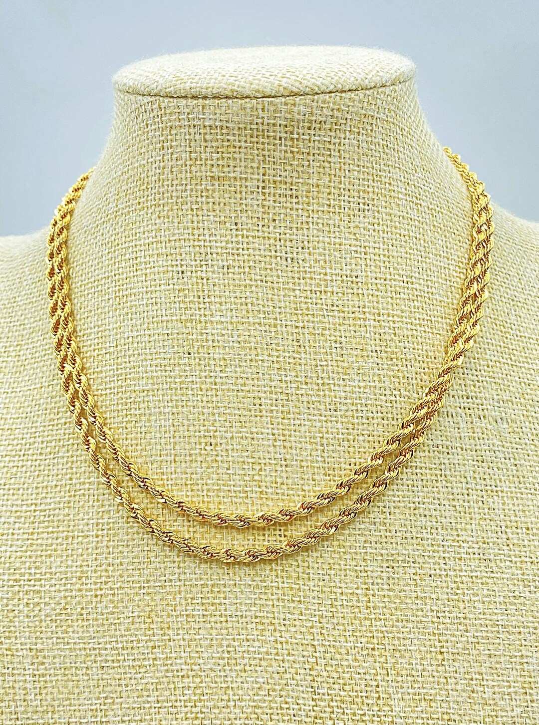 Vintage Napier Necklace, Napier Rope Necklace, Napier Jewelry, 80s ...