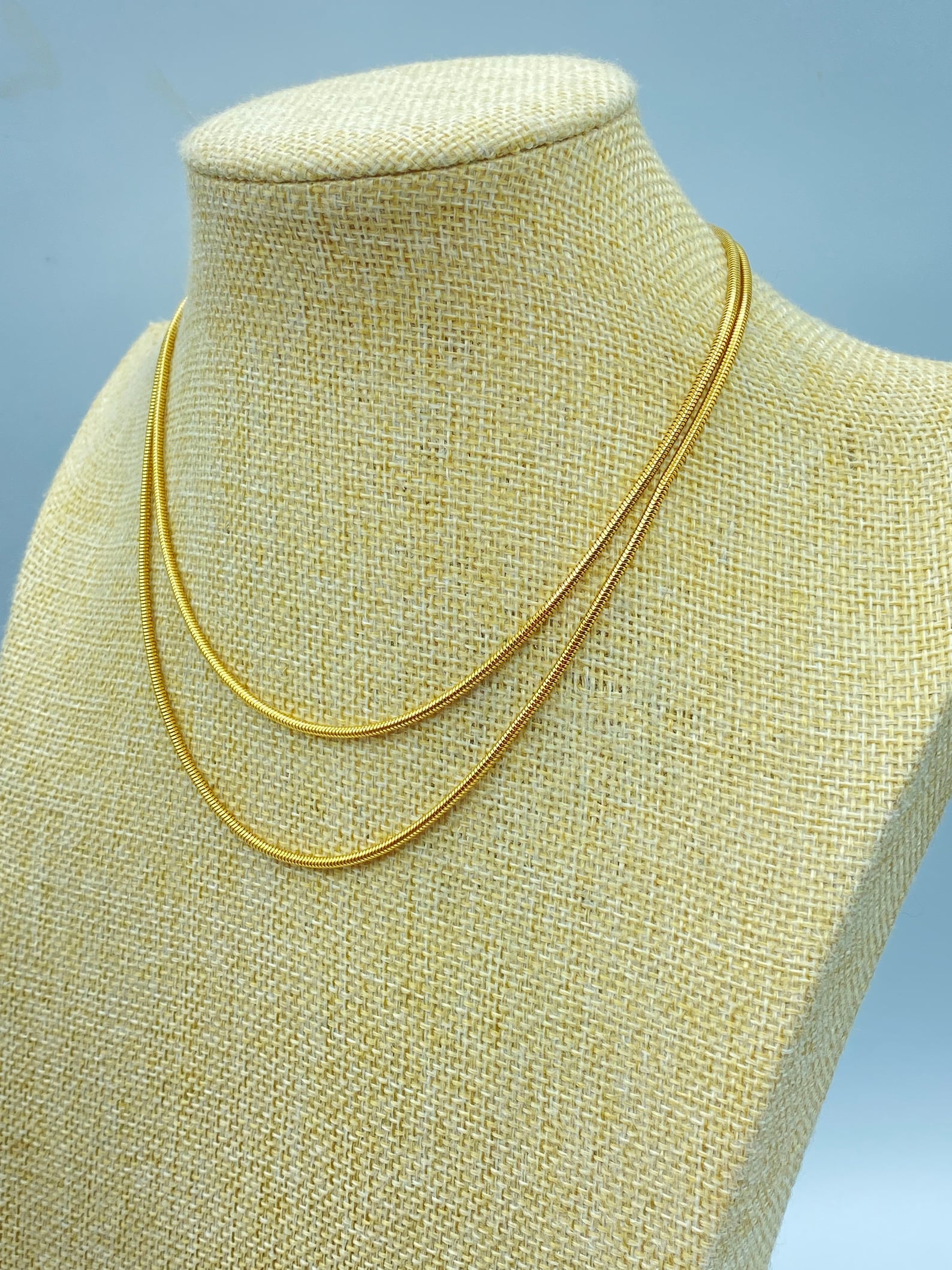 Vintage Crown Trifari Gold Chain Necklace Trifari Gold Snake - Etsy