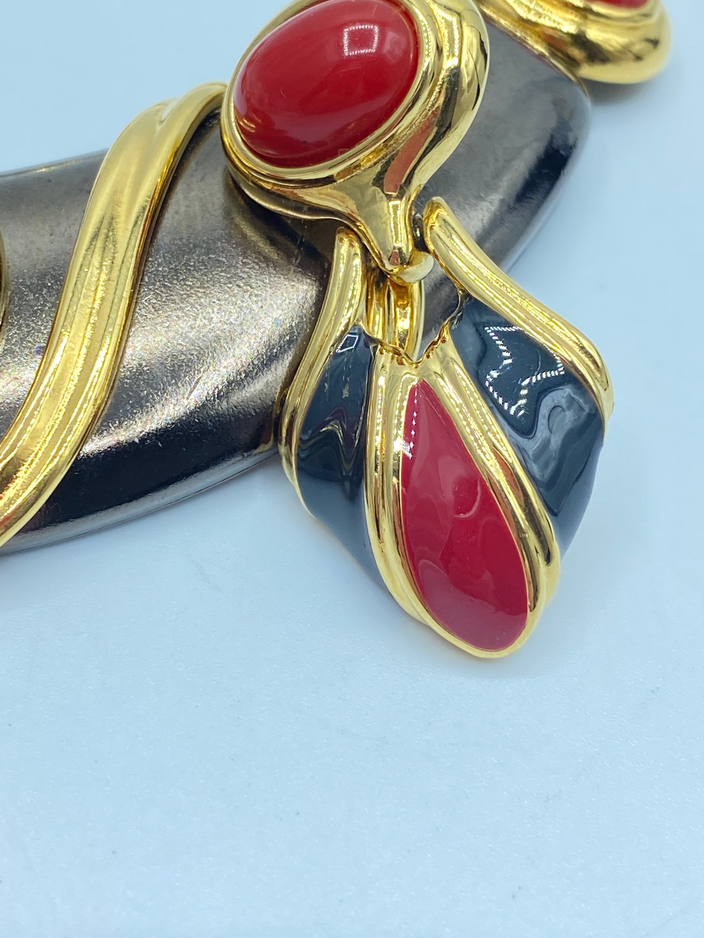 Vintage Monet Necklace, Monet Modernist Necklace, Monet Necklace and ...