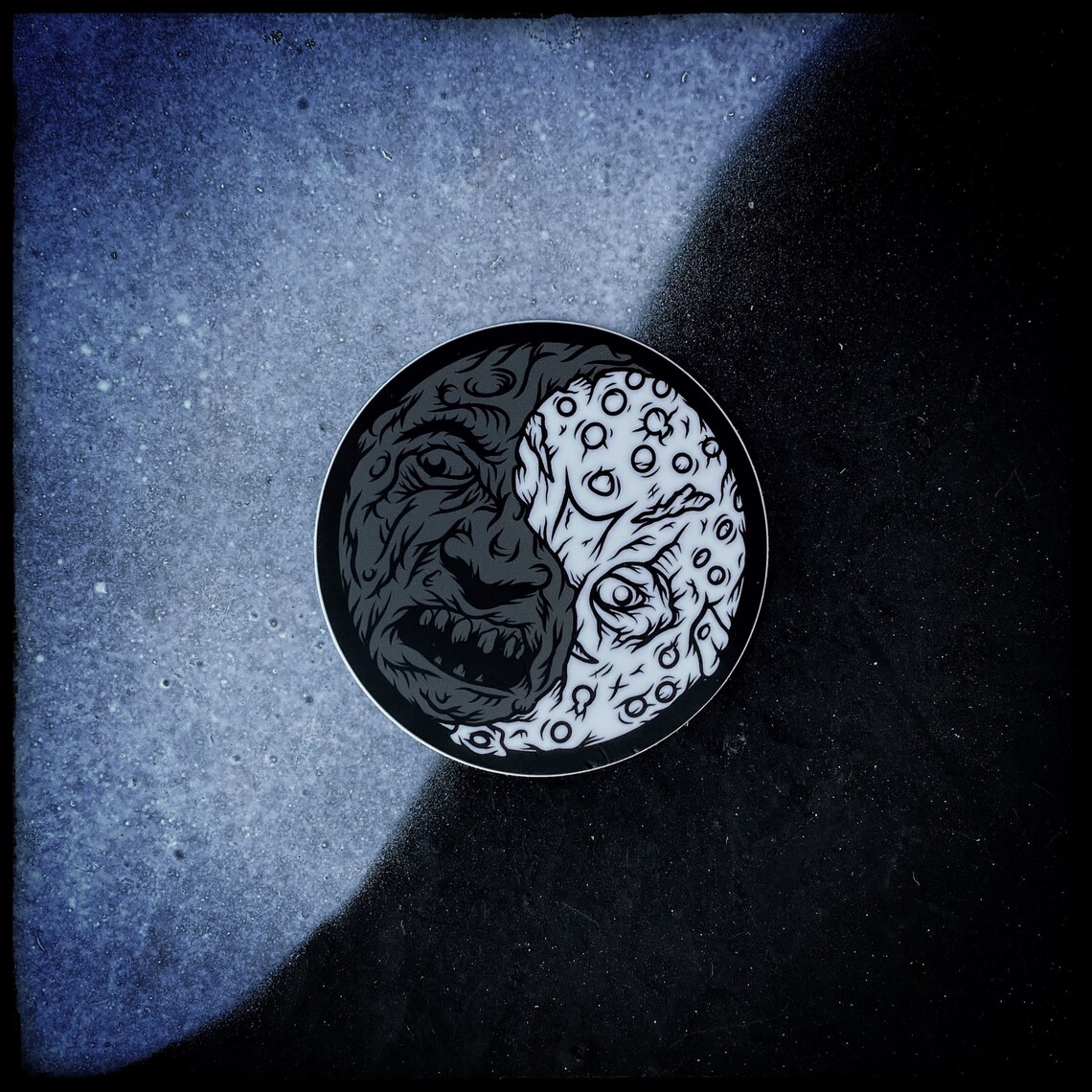 Slayin-yang Sticker - Etsy