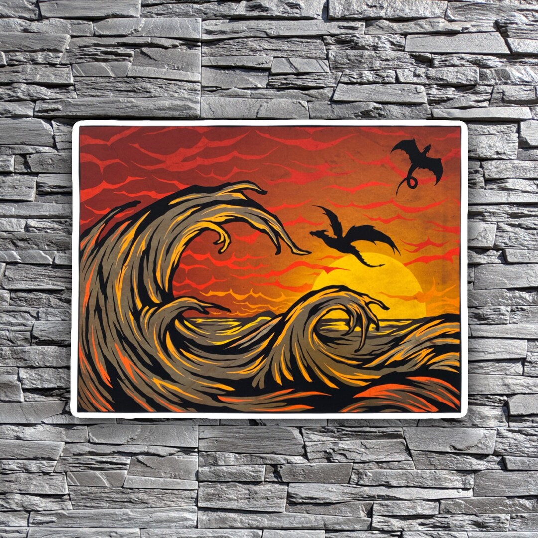 Great Wave of Cromagawa Fine Art Print - Etsy