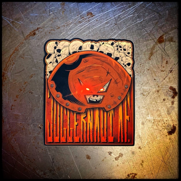 Juggernaut Sticker - Etsy