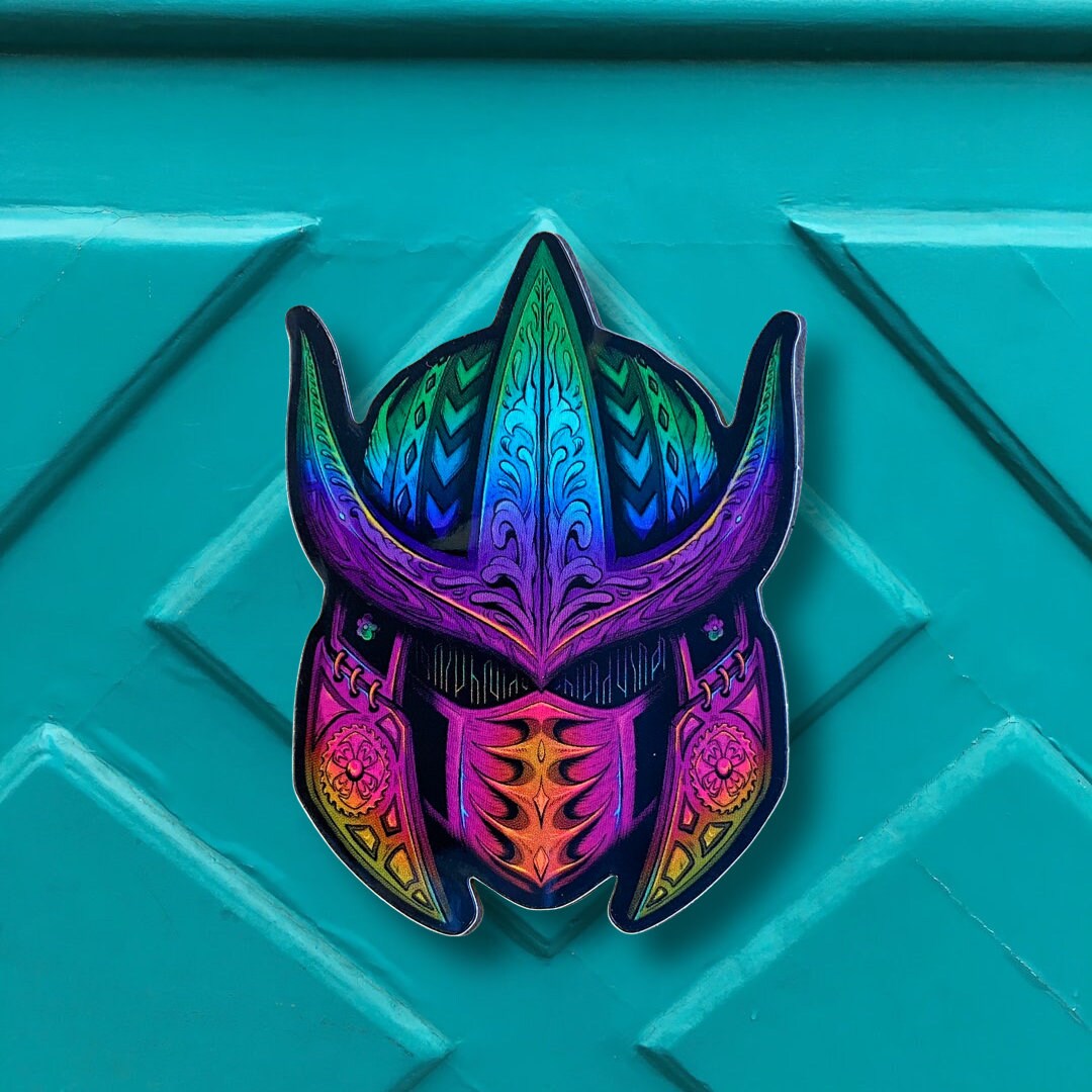 Ornate Helm V2 Sticker - Etsy