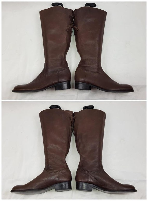 Medieval renaissance boots, 90s knee high boots, shoe… - Gem