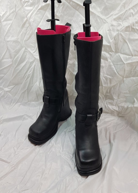 Destroy 90s leather boots - Gem