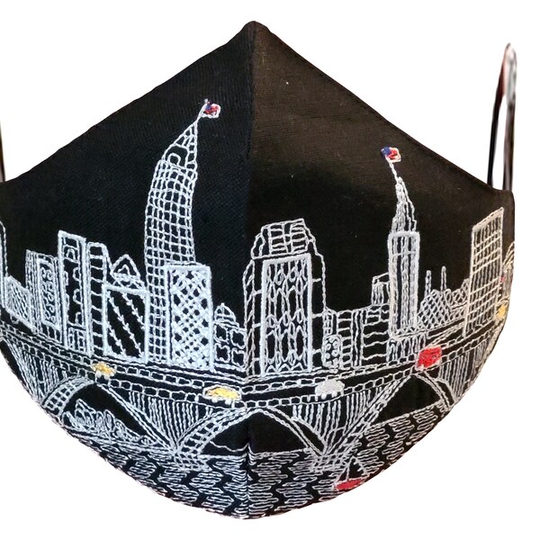 Cleveland Skyline - Etsy