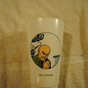 Dc Comics Lex Luthor Rare 7-11 Slurpee Cup Vintage 1973 - Etsy