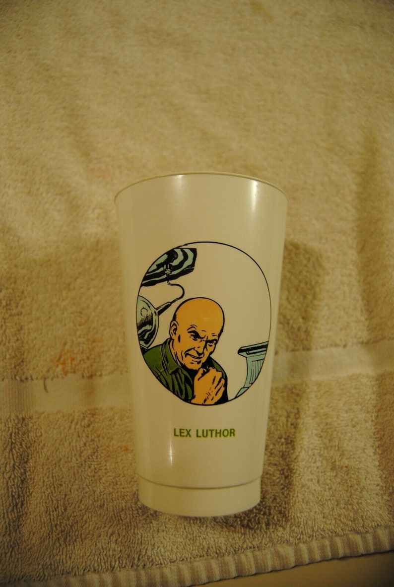 Dc Comics Lex Luthor Rare 7-11 Slurpee Cup Vintage 1973 - Etsy