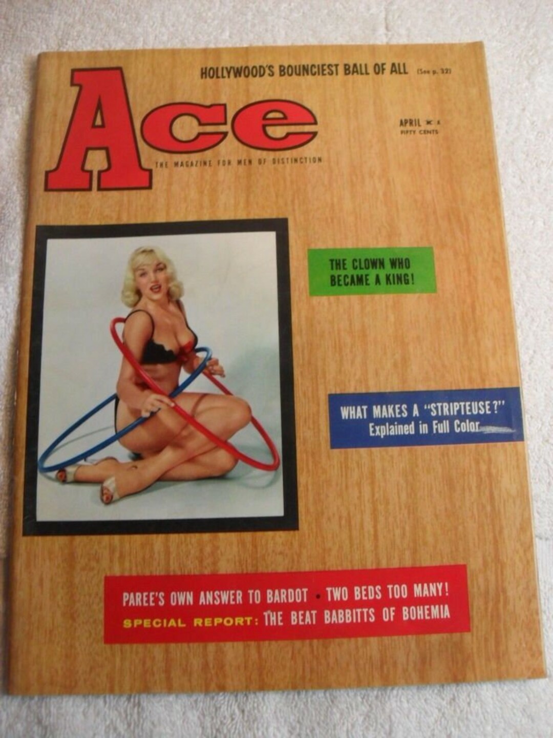 Ace Mens Magazine Apr 1959 paperback jan 01, 1959 Ace - Etsy