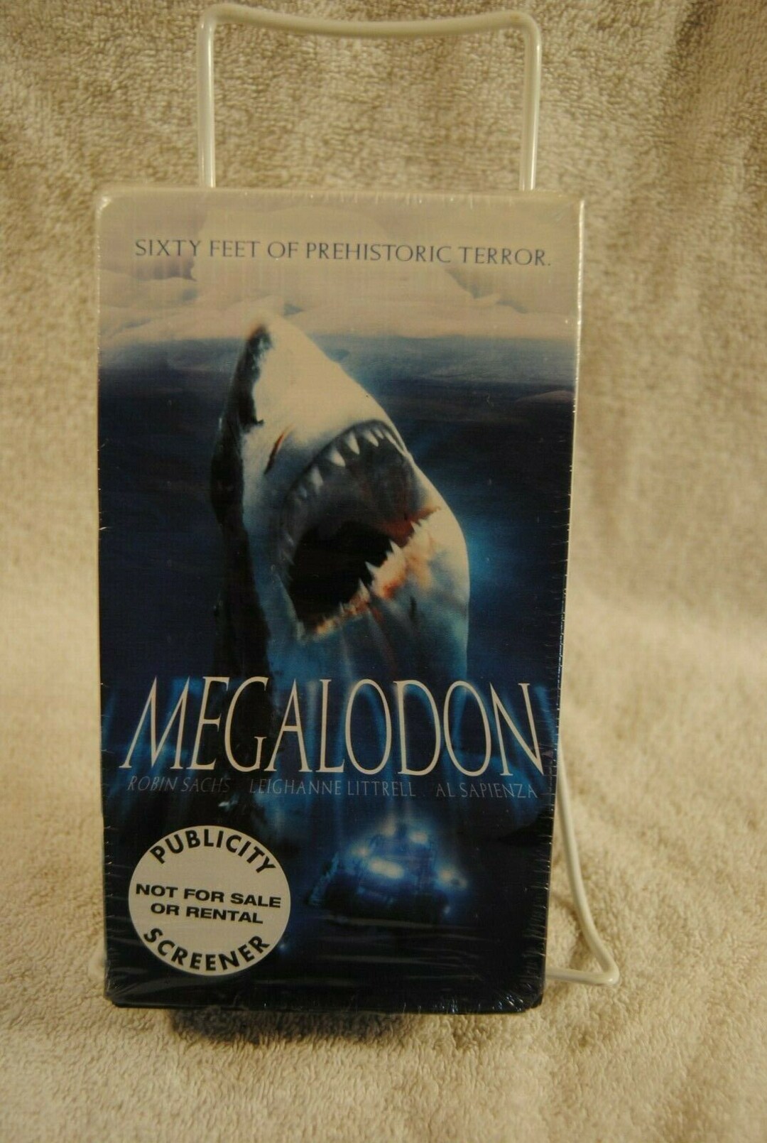 Rare Megalodon Vhs 2002 Screening Purposes Only Monarch Home Video - Etsy