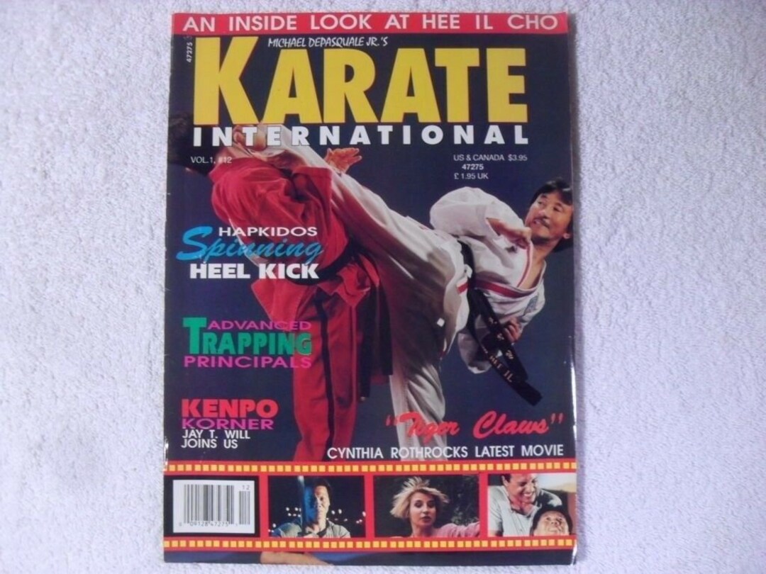 Karate International Magazine Cynthia Rothrock Martial Arts December ...