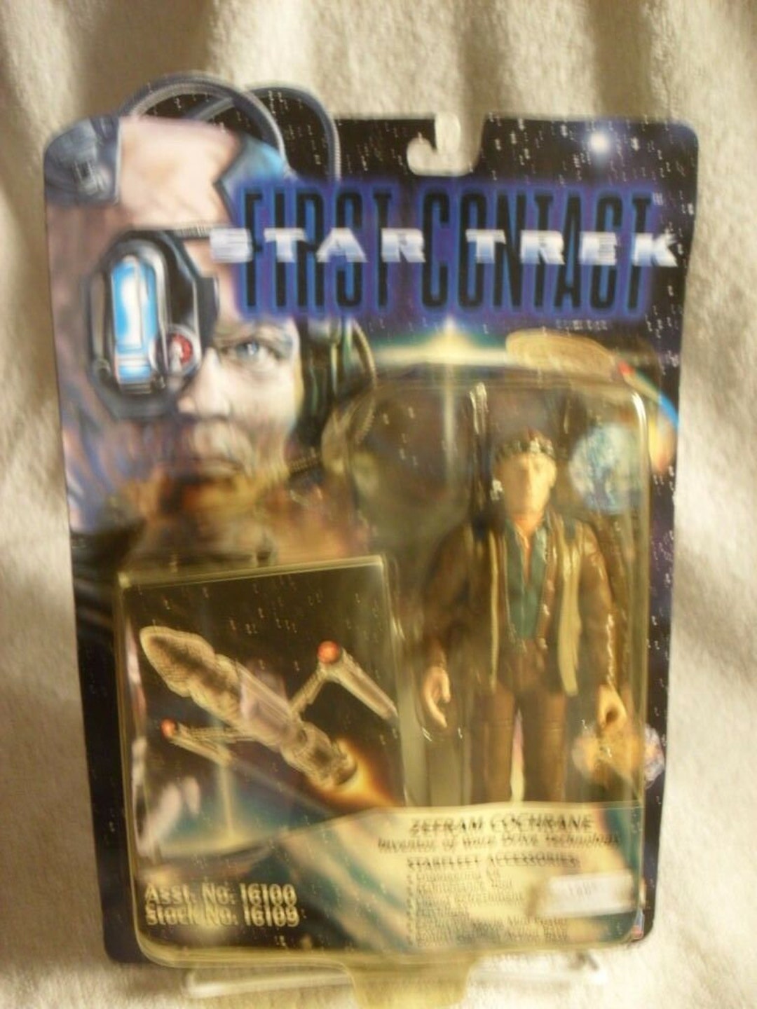 Star Trek Zefram Cochrane First Contact Action Figure 6 1996 Nib - Etsy