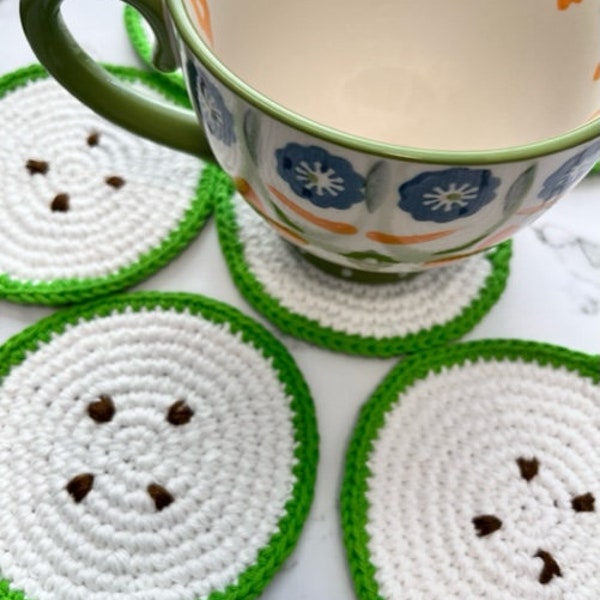 Apple Coasters - Etsy